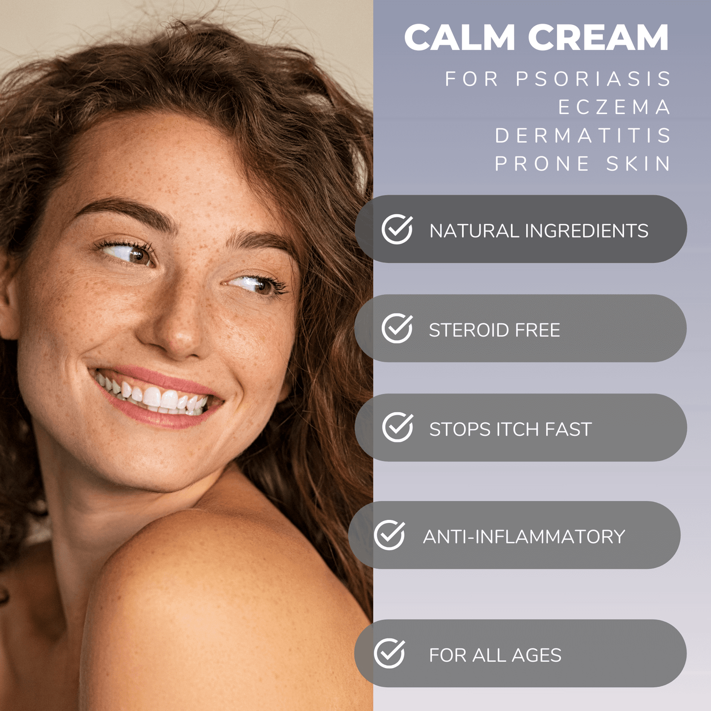Calm Cream- Best Natural Cream For Psoriasis, Eczema and Dermatitis ...